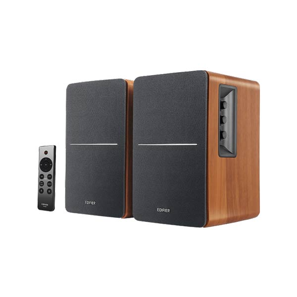 Edifier R1280DB Powerful Bookshelf Brown Speaker - EvoComp
